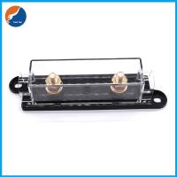 China Heavy Duty Automotive ANL Fuse Blocks Bolt Down Fuse Holder With Installation Hole for sale