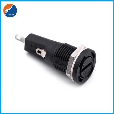 China R3-54B 5X20mm Screw Cap Panel Mount Fuse Holder Slotted Driver Type for sale