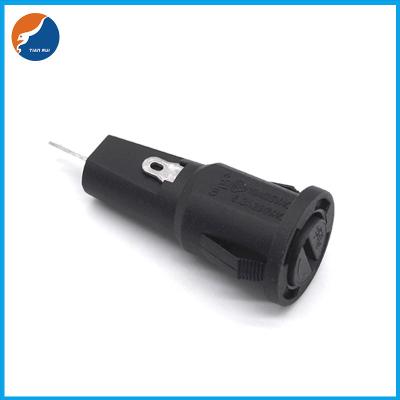 China R3-54 6.3A 125V Panel Mounted Fuse Holders Miniature Screw Cap Snap In for sale