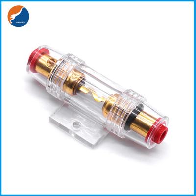 China AGU-06 4 8 Gauge AWG in-line AGU Fuse Holder AGU Type Fuse for Truck Car Audio Alarm Amplifier Compressors for sale
