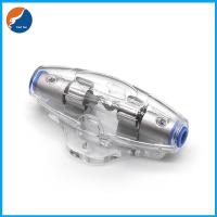 China 8AWG 4AWG 80A 12V Car Fuse Box Inline 10x38mm AGU Fuse Holder for sale