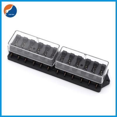 China TR-12 12V 24V 32V DC 12 Way Fuse Blocks Medium Standard For Car Auto for sale