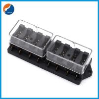 China 30A DC12V 24V 32V 8 Way Fuse Block PA Base PC Cover ATO Fuse Box for sale