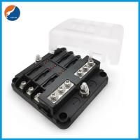 China 6 Way 176g Marine Fuse Block With Negative Bus LED Indicator 12-16AWG for sale