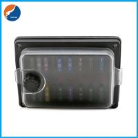 China Marine Automotive Car Auto ATC ATO Blade Fuse Box Block LED Waterproof 10 Way Fuse Holder for sale