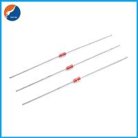 China Temperature Compensation Axial Lead MF58 Glass Coated Resistance 100K ohm Thermistor NTC Type Glass Thermistor for sale