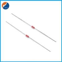 China Temperature Compensation Axial Lead MF58 Glass Coated Resistance 100K ohm Thermistor NTC Type Glass Thermistor for sale