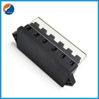 China 30A 32V Fuse Blocks 115.5x53x42mm 6 Way Blade Fuse Box For Automotive for sale