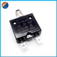 China L1 Series Electronic Current Limiter Push Manual Reset Overload Protector Single Pole 50V DC Circuit Breaker for sale