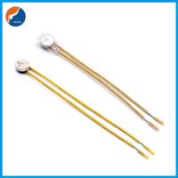 China Auto Reset Button Type S01 S02 Coil Transformer Protector Bimetal Motor Thermal Protection Switch 200C 250C for sale