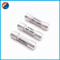 China Cartridge 5x20mm Ceramic Tube Fuse 100mA-20A Power Supply Current Limited for sale