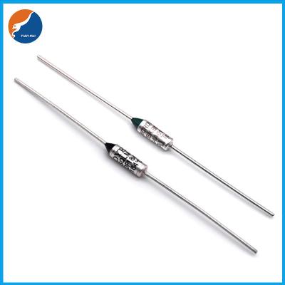 China DYE 10A 15A 125V AC Thermal Cutoff Fuses Axial Leads Cartridge Type for sale