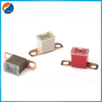 China SBFC-CT Bolted Fix PEC JCASE Slow Blow Square Auto Fuse DC32V 30A To 140A for sale