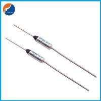 China AUPO 10A 15A 16A 250V Thermal Cutoff Fuses Non Resettable Metal Case for sale