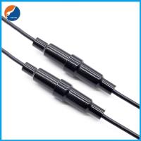 China UL1015 Wire 16 Cable Gauge 3AG AGC 6x30MM 30A Inline Fuse Holders Bakelite Screw Type for sale