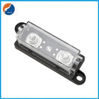 China Thick Base ANM Fuse Blocks Transparent PC Cover Bolt On Fuse Holder for sale