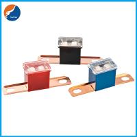 China FLB FLB-S 20A to 120A Bend Male Femal Type Auto Fuse Link Square JCASE Automotive Fuse for sale