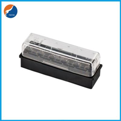China Multi Way Nylon Base Heat Resistance 6 In 6 Out Blade Fuse Block for sale