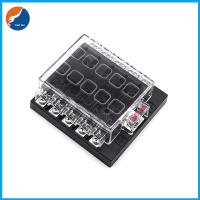 China 1 Input 10 Output Standard Universal Blade Fuse Block With Screw Terminal for sale