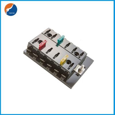 China 12 Pole Automotive Car Blade Fuse Block For Middle Medium Auto Fuse for sale