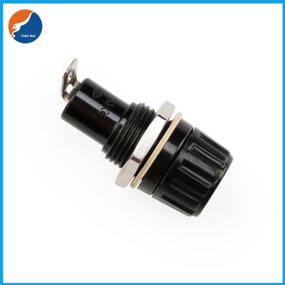 China H3-57 Bayonet Type Cap Bakelite Body 5.2x20mm Glass Fuse Panel Mounted Fuse Holder for sale