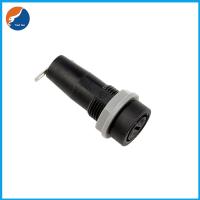 China PTF35 Round Screw Type 10A 250V 5X20MM Glass Fuse Panel Mount Fuse holder for sale