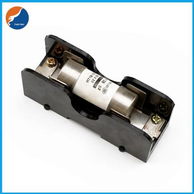 China 22x85mm Cylindrical Ceramic Fuse Link Base for Overload and Short Circuit Protection for sale