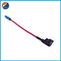 China UL1015 16 Gauge AWG 150mm Add A Circuit ACS ATN Blade Fuse Holder Fuse Tap for Traffic Recorder for sale