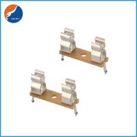China 249A Tin Plated Brass Terminals 5.2mm PCB Mount Fuse Holder for 5x20mm Tube Fuses for sale