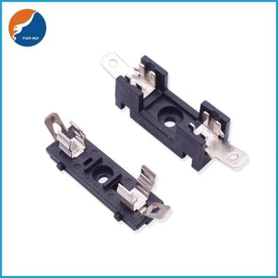 China Copper Alloy PCB Holder Fuse Block Used For 6.35x31.8mm Glass Ceramic Fuses for sale