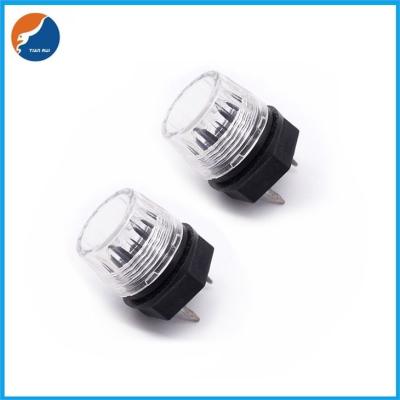 China 570 Series Black Thermoplastic Panel Mount Micro Subminiature Fuse Holder For TR5 TE5 Fuses for sale