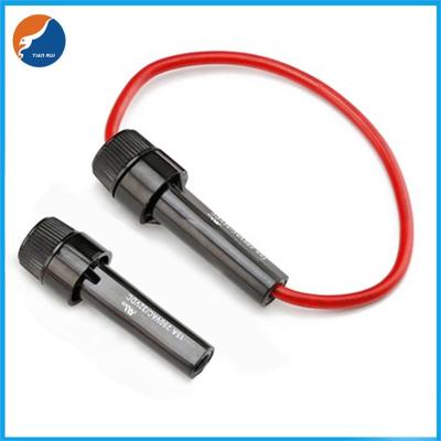 China R3-32 5.2X20MM 6.35X30MM 6.35x31.8MM 32V 12AWG 15A 20A 250V 155 Series In-line Bayonet Knob In-Line Fuse Holder for sale