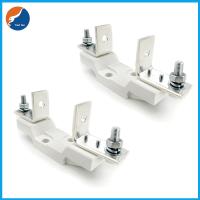 China Low Voltage Square Ceramic Blade Fuses Base Fuse Holder For NH00 NT00 Fuse Link for sale