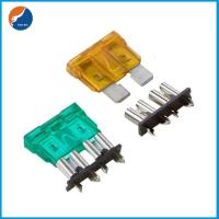 China Medium Size Car Auto Plug In Automotive Blade Fuse Holder PCB Mount Fuse Clip ATO ATC for sale