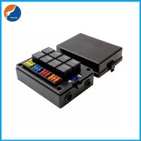 China Car Boat Truck Automotive Auto 12 Way Free Combination ATC ATO Blade Fuse 8P Relay Box Block Holder for sale