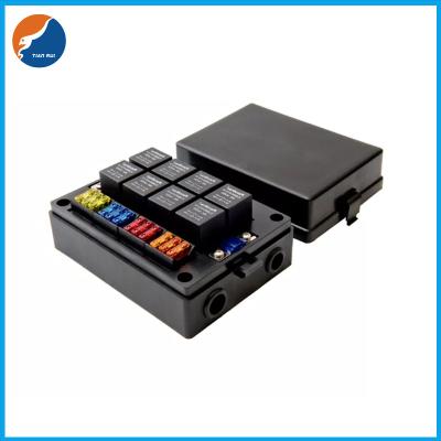 China Car Boat Truck Automotive Auto 12 Way Free Combination ATC ATO Blade Fuse 8P Relay Box Block Holder for sale