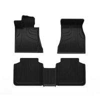 China ODM Sound Insulation Tesla All Weather Mats Black For Model S Car for sale