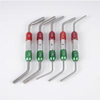 China Mechanical Calibrating Thread Screw Plug Gauge Go No Go High Carbon Steel for sale