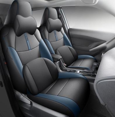 China Toyota Ventilation Microfiber Leather Heated Car Seat Cover Pad Automobile Supplies for sale