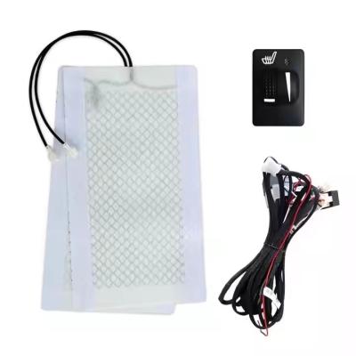 China Carbon Fiber Electric Car Seat Heating Element System 12V Customized for sale