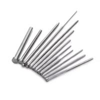 China Heat Treatment Injection Mold Parts Accessories Stepped Straight Nitrided Ejector Pins SKD61 Customized for sale
