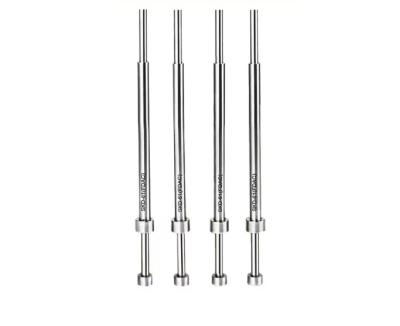 China Flat Injection Mold Parts Ejector Pin Sleeve Nitriding SKD61 SKH51 DIN for sale