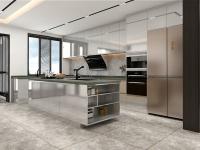 China Stainless Steel Wall Hanging Kitchen Cabinets MDF Door Kitchen Wall Cupboards for sale