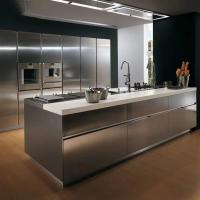 China Custom Outdoor 304 Stainless Steel Kitchen Cabinet 22mm Tickness for sale