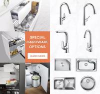 China American Modern Luxury Stainless Steel Kitchen Cabinets Modular Accessories for sale