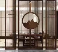China 304 Stainless Steel Partition Wall Living Room Privacy Laser Cut Partition for sale