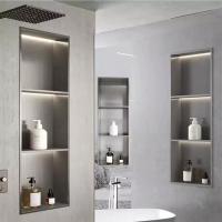 China Modern Embedded 304 Stainless Steel Niche 1mm Thickness for sale