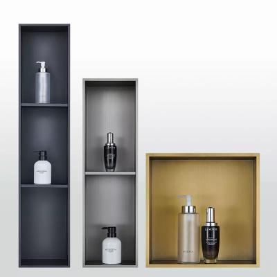 China Modern Stainless Steel Wall Niche For Hotel Bath Shower Niche for sale