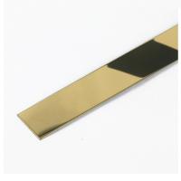 China Jinhengsteel Wall Decorative Flat Tile Trims Metal Strips Stainless Steel for sale