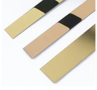 China Jinhengsteel Wall Decorative Flat Tile Trims Metal Strips Stainless Steel for sale